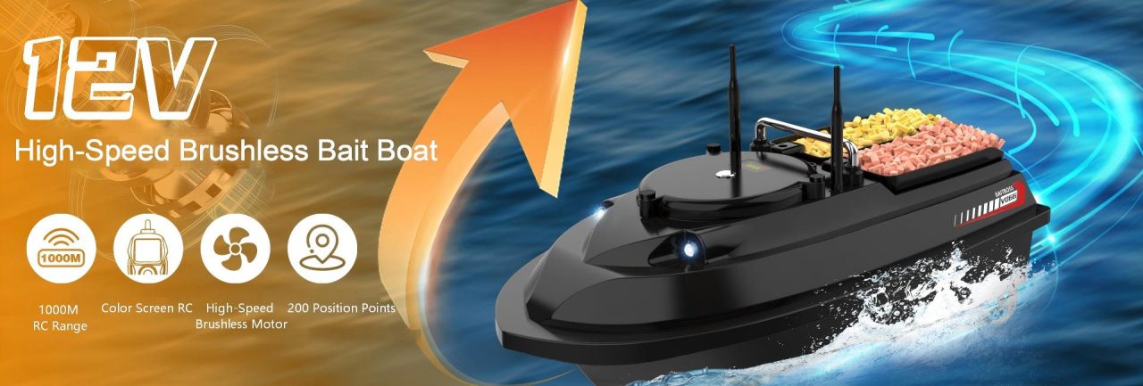 BCD Smart Automatic Fishing Bait Boat – New Intelligent Fishing Experience